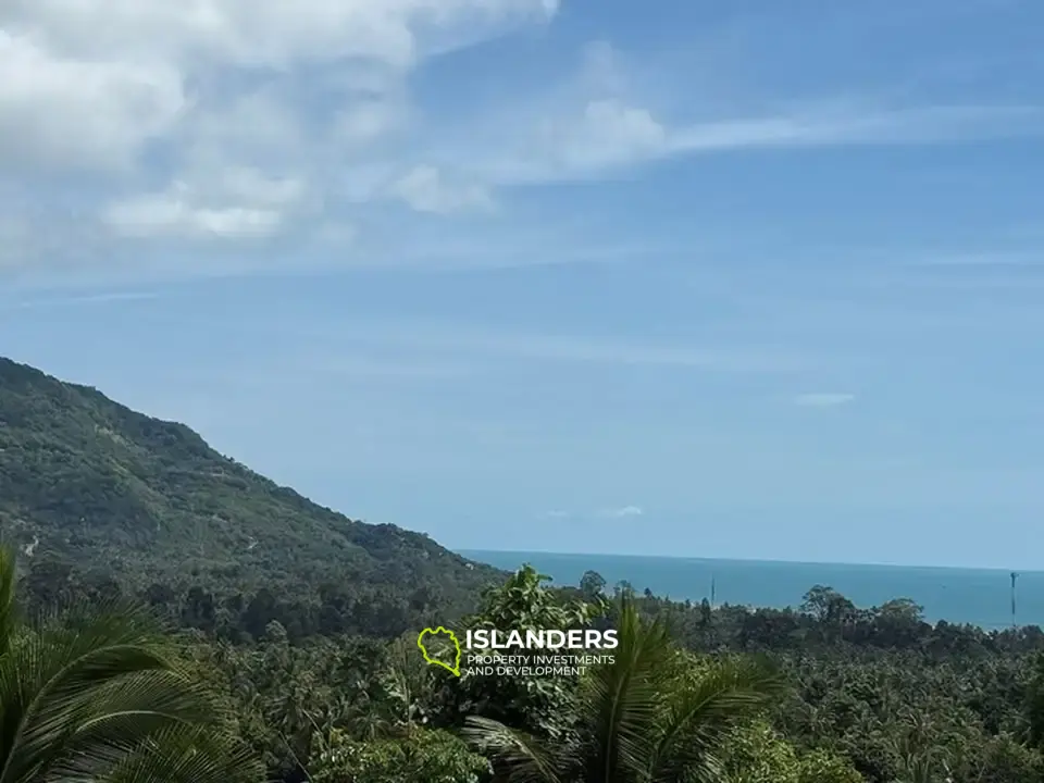 🌴 Sea View Land 1.5 Rai – Prime Location in Bantai, Koh Phangan - the ...