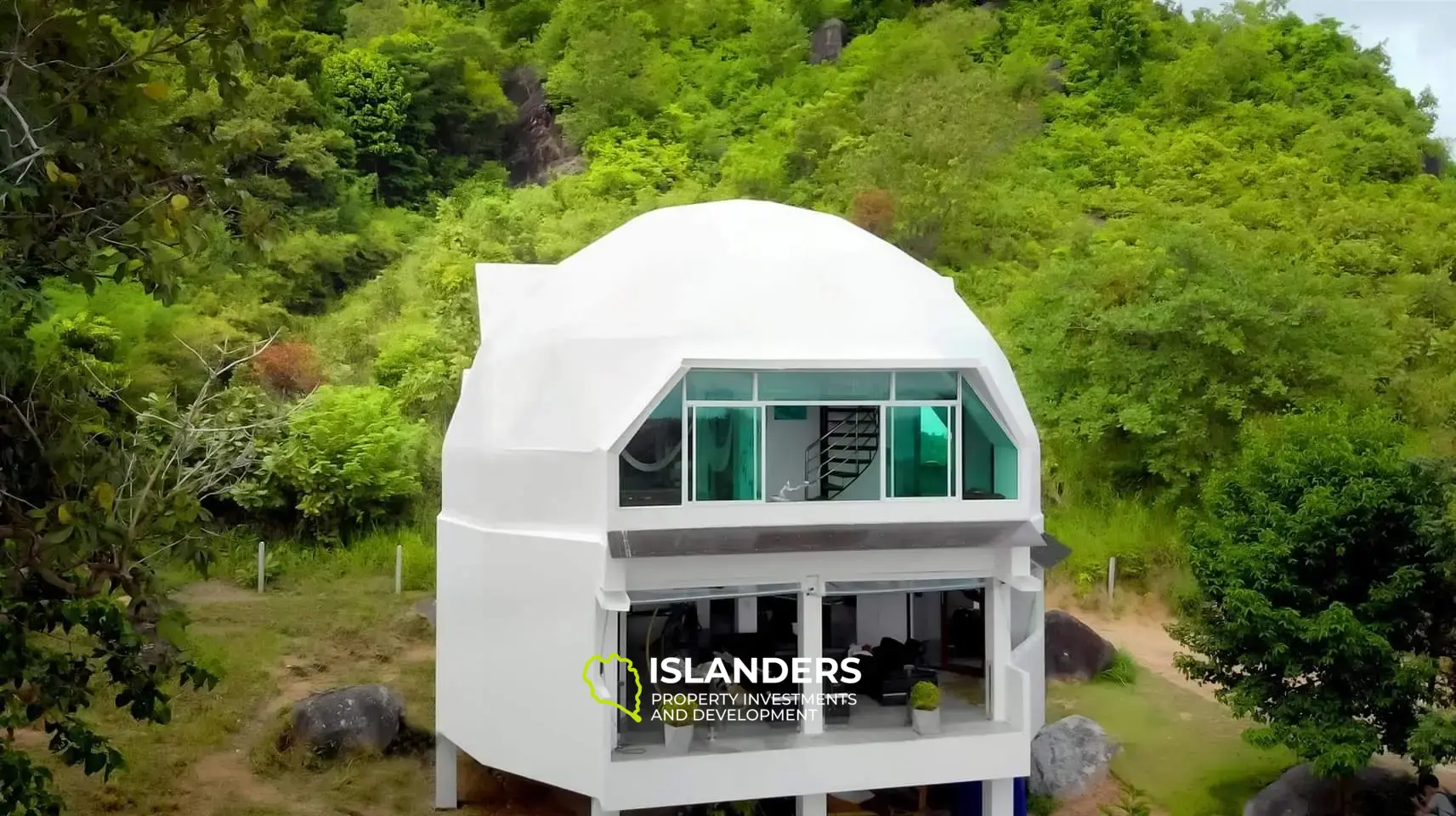 🌿 Dreamdome Villa – One-of-a-Kind Energy-Efficient Geodesic Home with ...